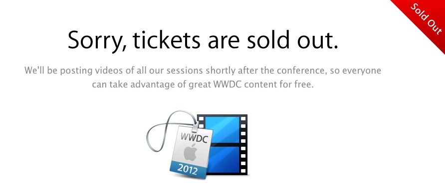 WWDC '12 : les tickets vendus en moins de deux heures ! - iPhoneAddict.fr