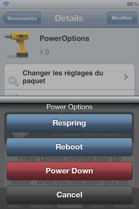 Ajouter des fonctionnalités au bouton Power avec PowerOptions ...