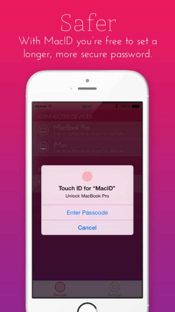 MacID : déverrouillez votre Mac avec le Touch ID de votre iPhone ...