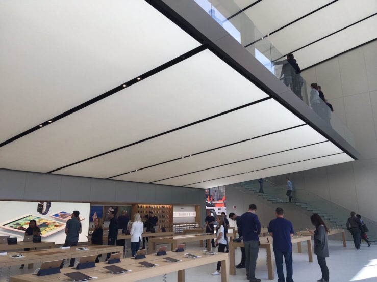 Apple dévoile son nouvel Apple Store de San Francisco - iPhoneAddict.fr
