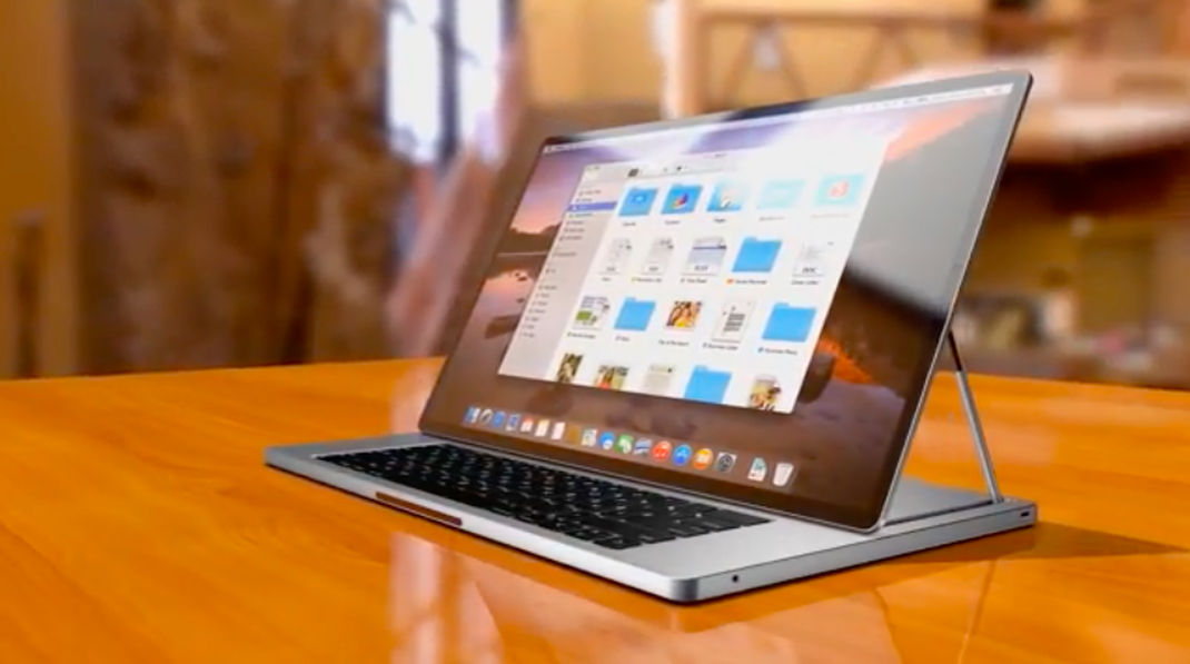 Apple Book : l'hybride improbable entre un MacBook et un iPad (concept ...