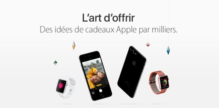 Apple propose un guide pour faire des cadeaux à Noël - iPhoneAddict.fr