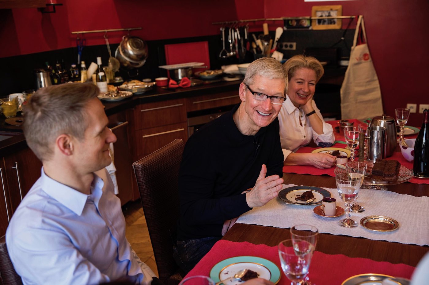Quand Tim Cook parle de la France (et de cuisine) lors de son passage à ...