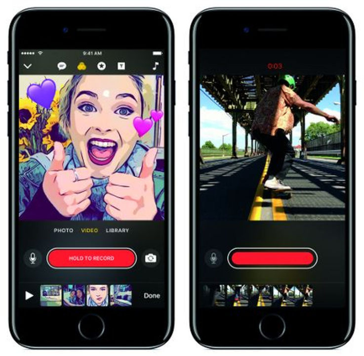 Clips, la nouvelle app d'Apple pour avoir des vidéos originales, est ...