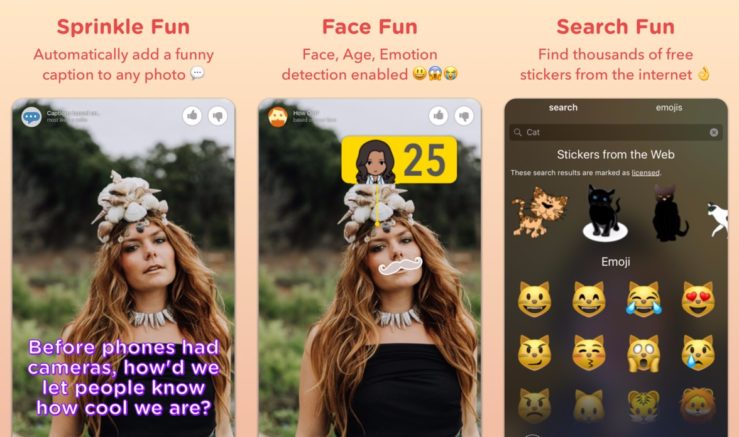 Microsoft lance Sprinkles, une nouvelle application iPhone dédiée à l ...