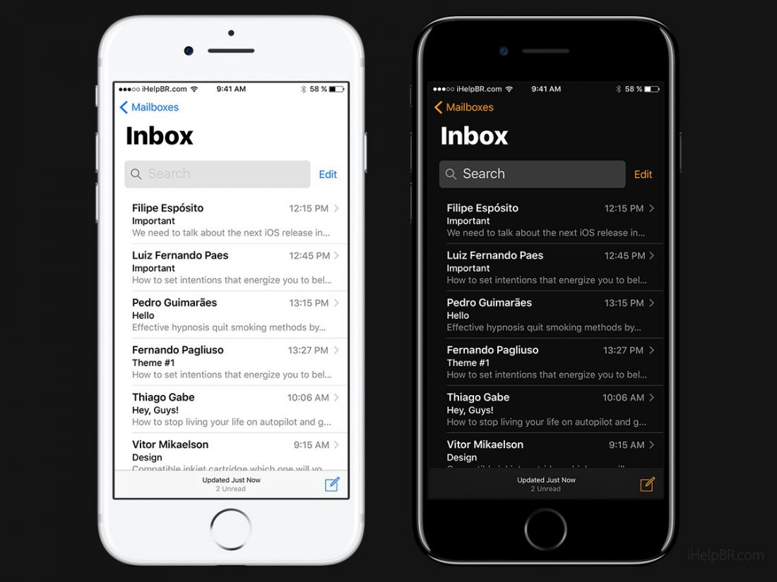 Un concept d'iOS 11 s'inspire d'Apple Music pour le design des autres ...