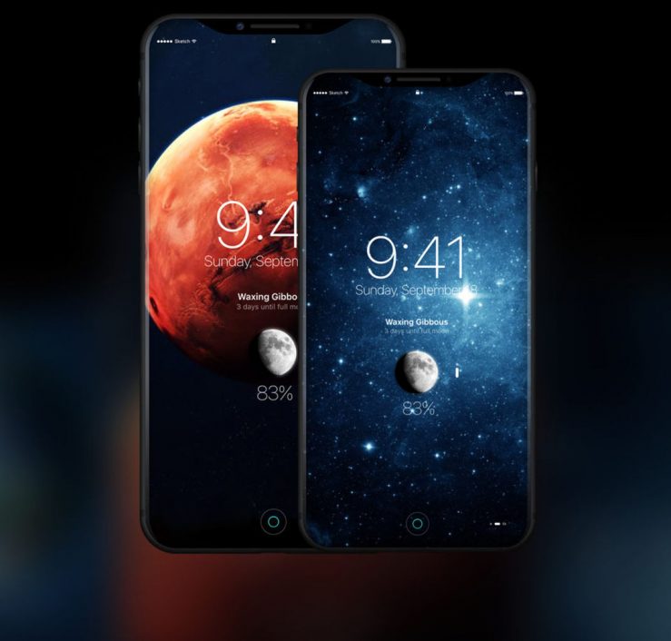 iPhone 8 : un nouveau concept qui met l'accent sur l'interface d'iOS 11 ...