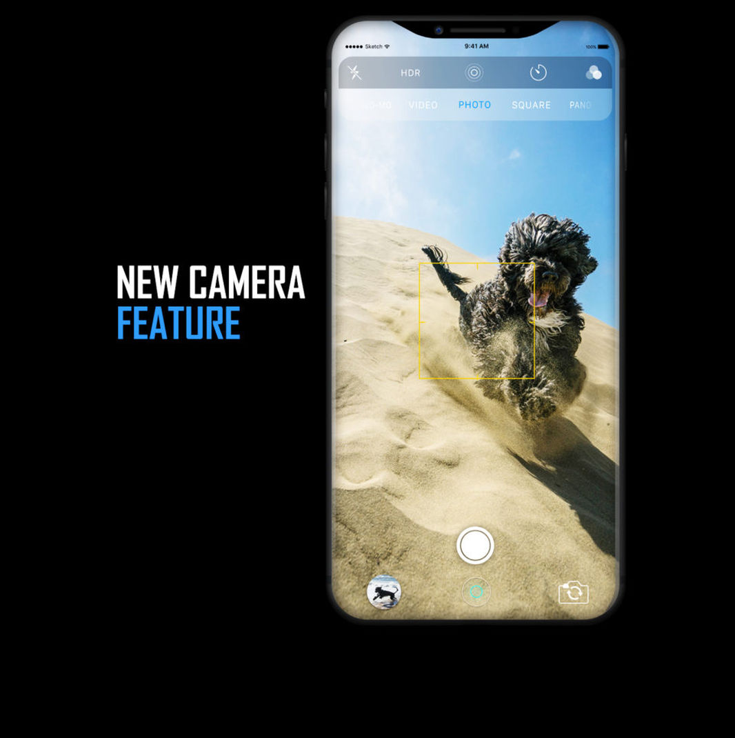 iPhone 8 : un nouveau concept qui met l'accent sur l'interface d'iOS 11 ...