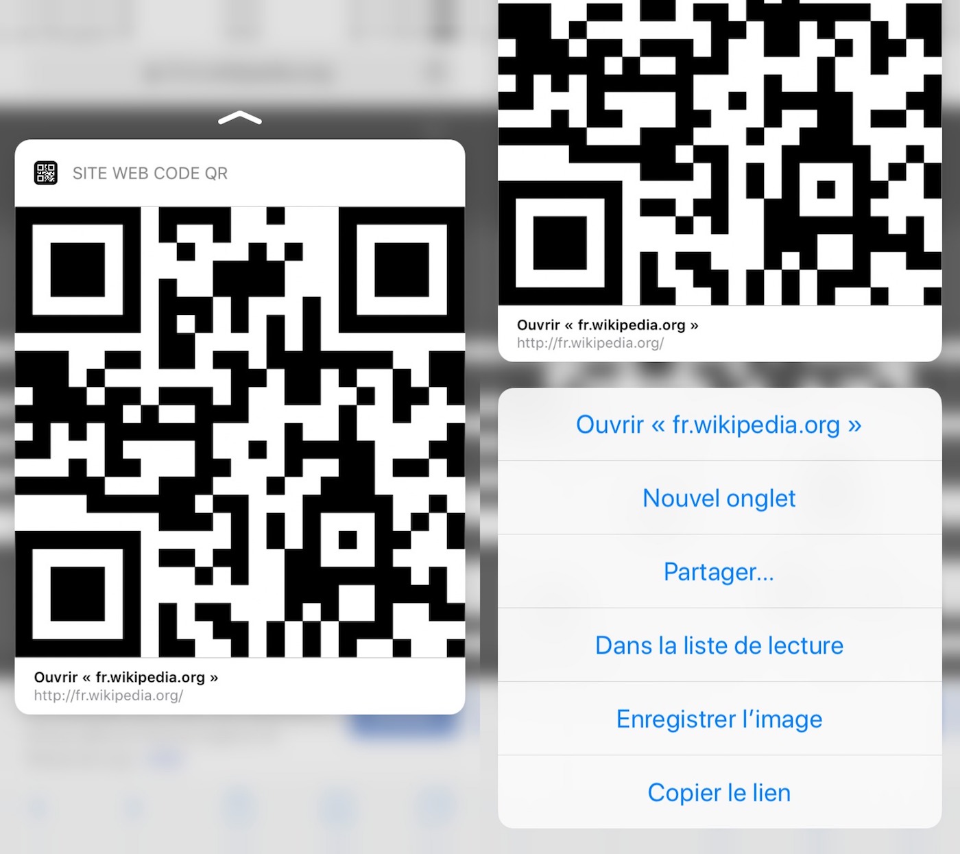 iOS 11 : Safari sait aussi lire les codes QR, en plus de l'appareil ...