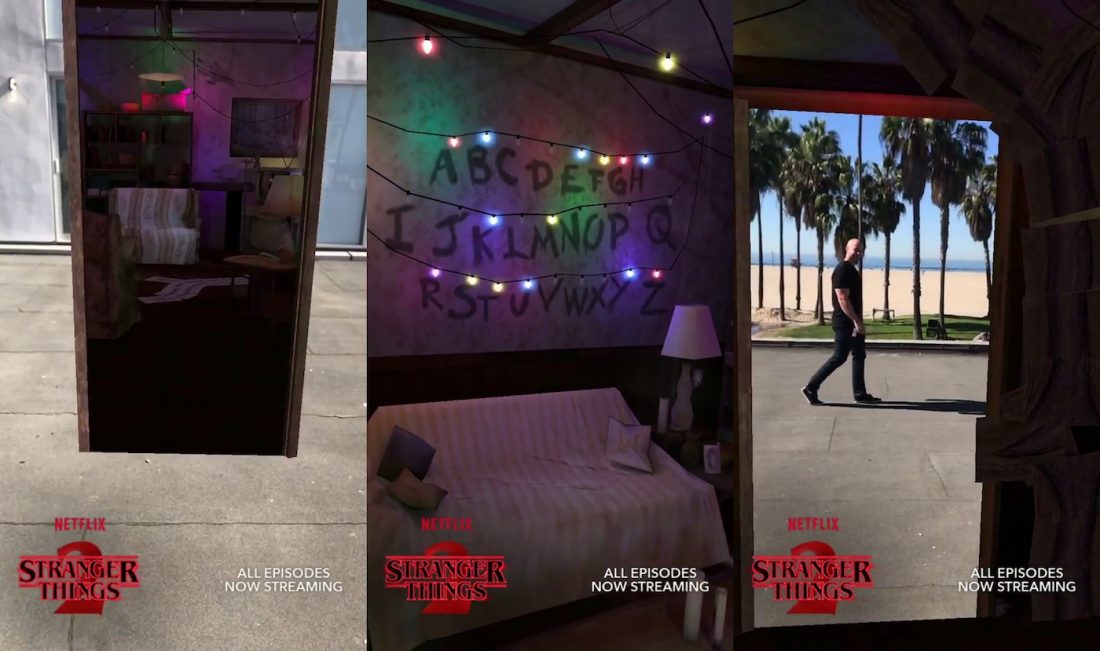 Snapchat : un effet dédié à Stranger Things en réalité augmentée nous ...