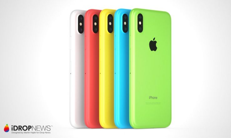 iPhone Xc, un concept qui mêle l'iPhone X et l'iPhone 5c - iPhoneAddict.fr