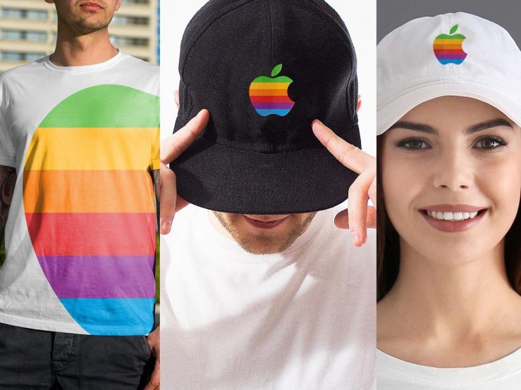 Apple veut utiliser son logo coloré sur des vêtements - iPhoneAddict.fr
