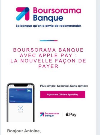 Apple Pay chez Boursorama : les problèmes d'activation commencent ...