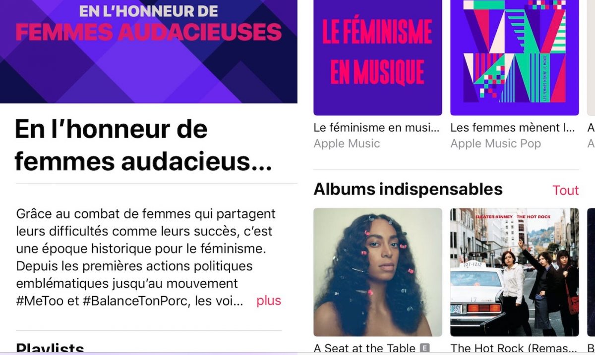 Apple et Tim Cook célèbrent la Journée internationale de la femme ...