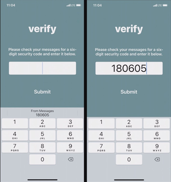 iOS 12 : le remplissage automatique avec le SMS de sécurité inquiète ...