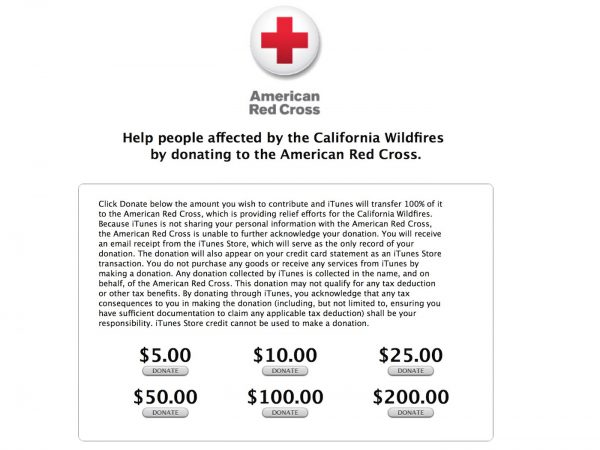 Importants incendies en Californie : Apple propose de faire un don à la ...