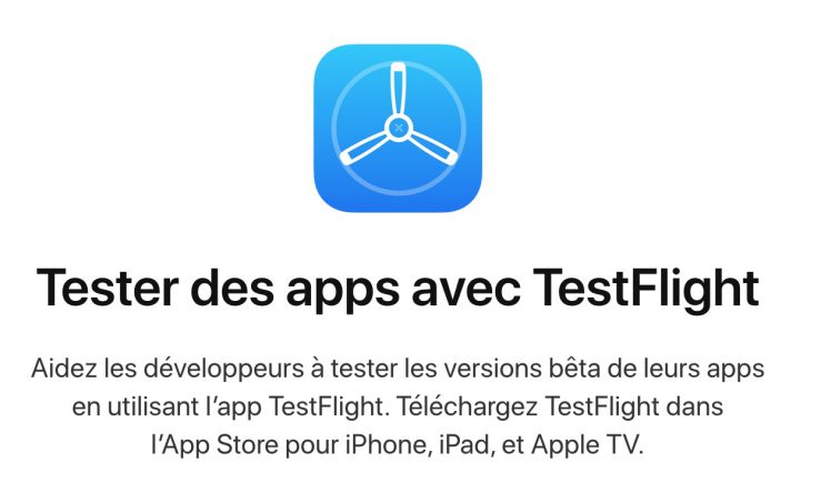 TestFlight : Apple propose aux développeurs de créer des liens publics ...