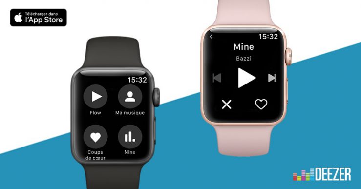 Deezer revoit son application pour l'Apple Watch avec de nouveaux accès ...