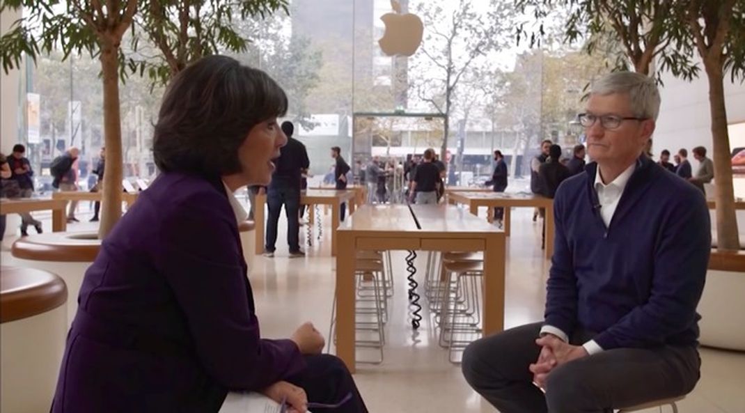 Tim Cook confirme qu'Apple travaille seulement sur la partie software ...