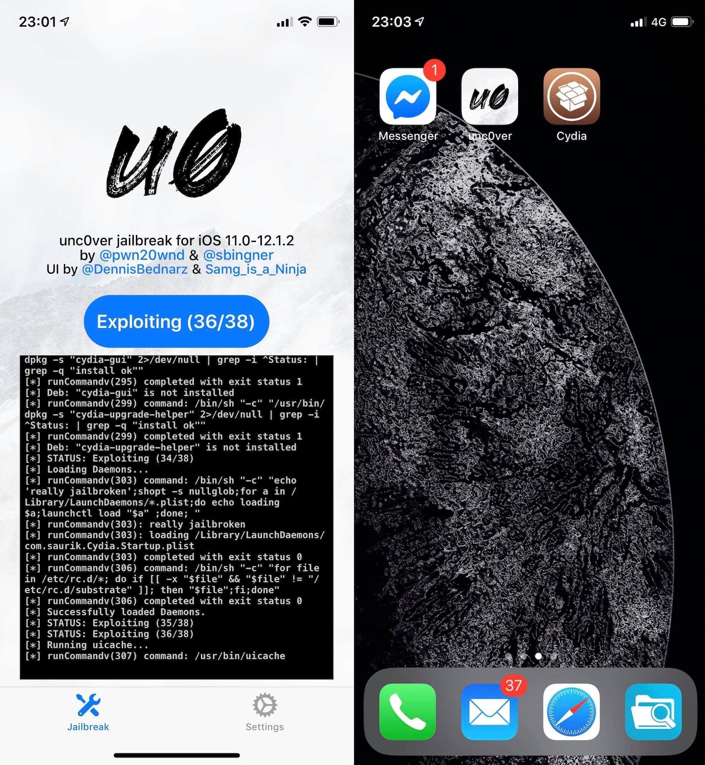 Unc0ver : le jailbreak d'iOS 12 est disponible en version bêta ...