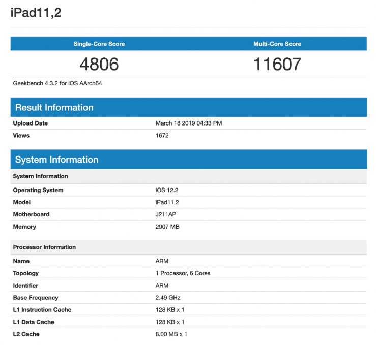 Nouveaux iPad avec l'A12 Bionic : 3 Go de RAM et aussi puissants que ...