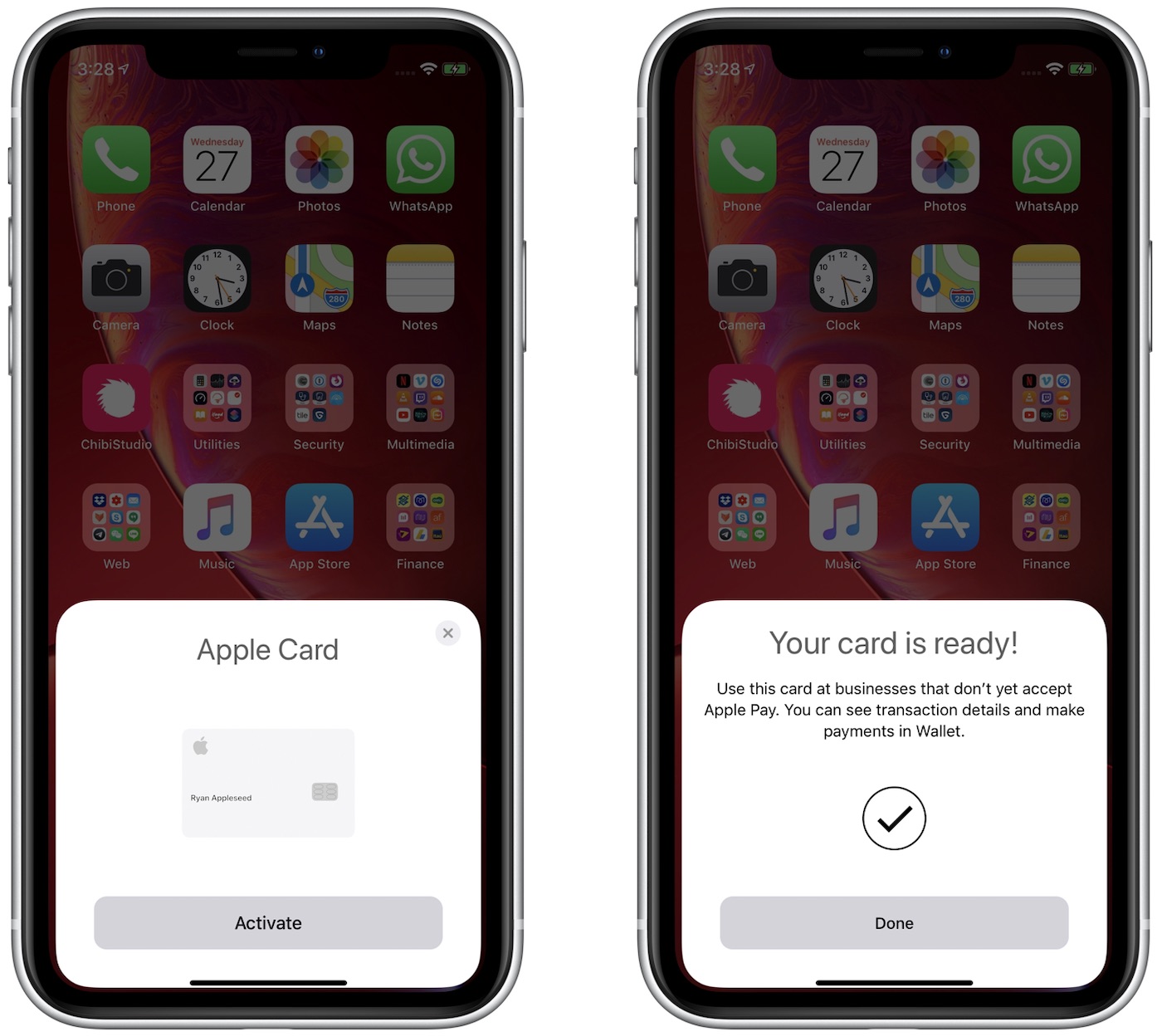 Apple Card : la carte d'Apple s'activera rapidement sur un iPhone ...