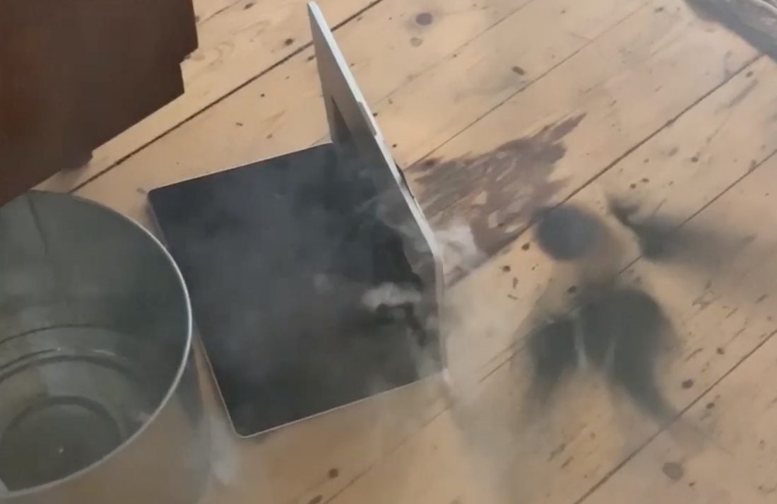 Un MacBook Pro prend feu, Apple mène une enquête - iPhoneAddict.fr