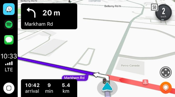 Waze ajoute un compteur de vitesse en temps réel sur CarPlay ...