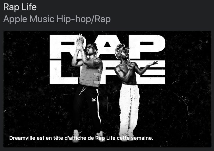 Apple Music : Apple change sa playlist hip-hop qui devient "Rap Life ...