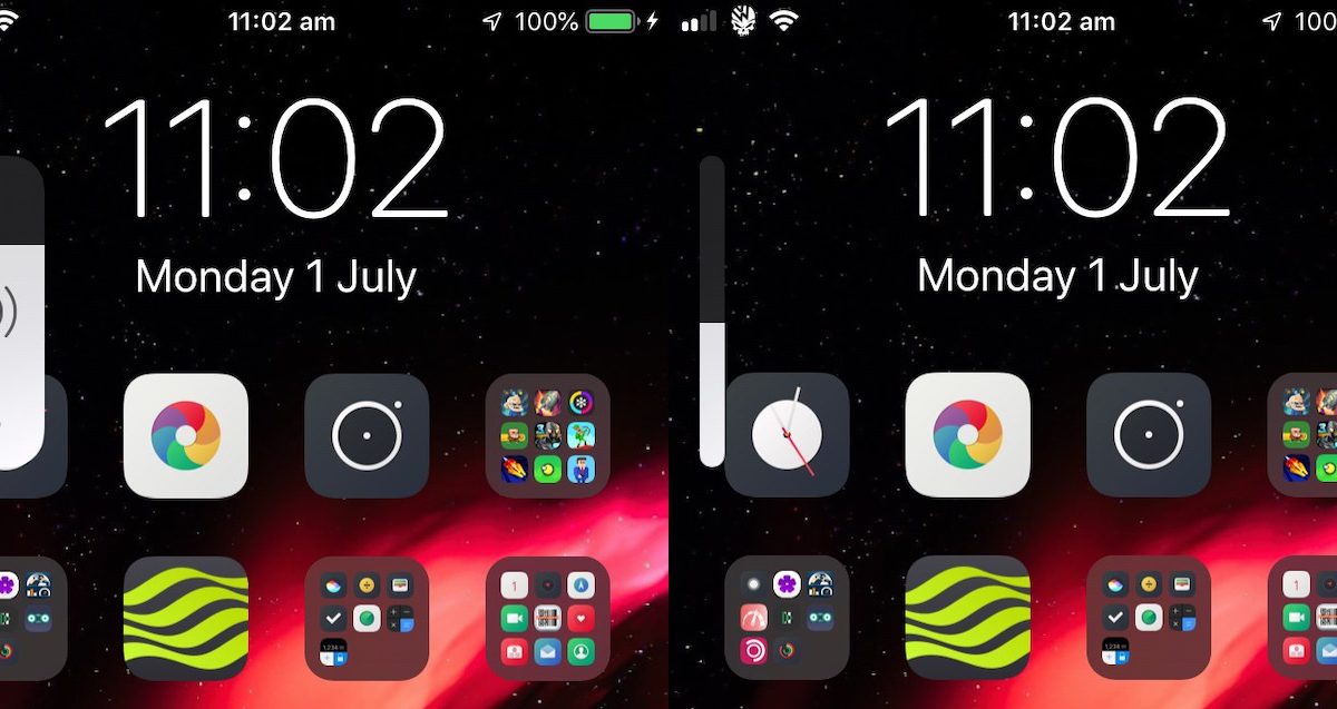 Le jailbreak permet d'avoir l'indicateur de volume d'iOS 13 sur iOS 11 ...