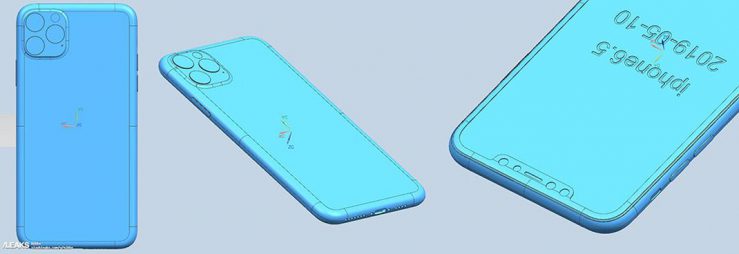 iPhone 11 : des rendus CAD confirment le triple capteur et le port ...