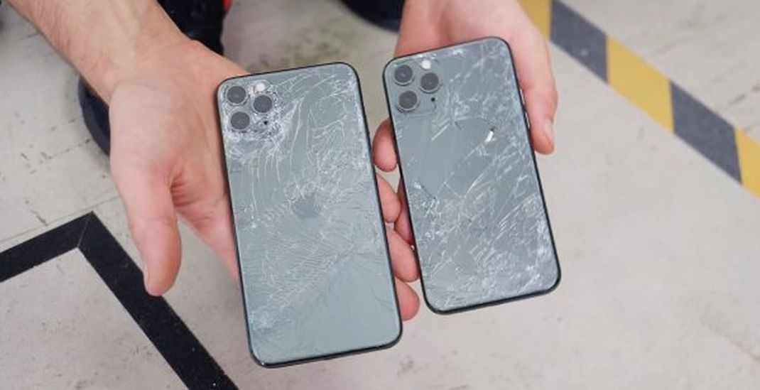 Le verre des iPhone 11/Pro est vraiment très solide - iPhoneAddict.fr