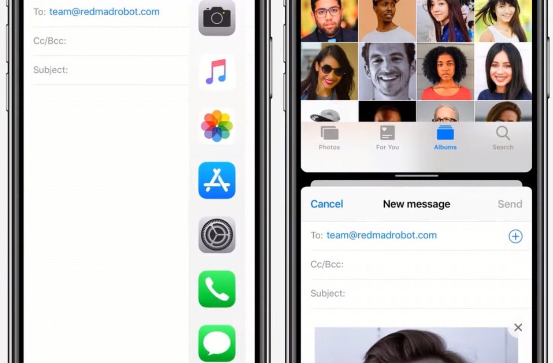 Vidéo : (déjà) un concept pour iOS 14 et Split View sur iPhone ...