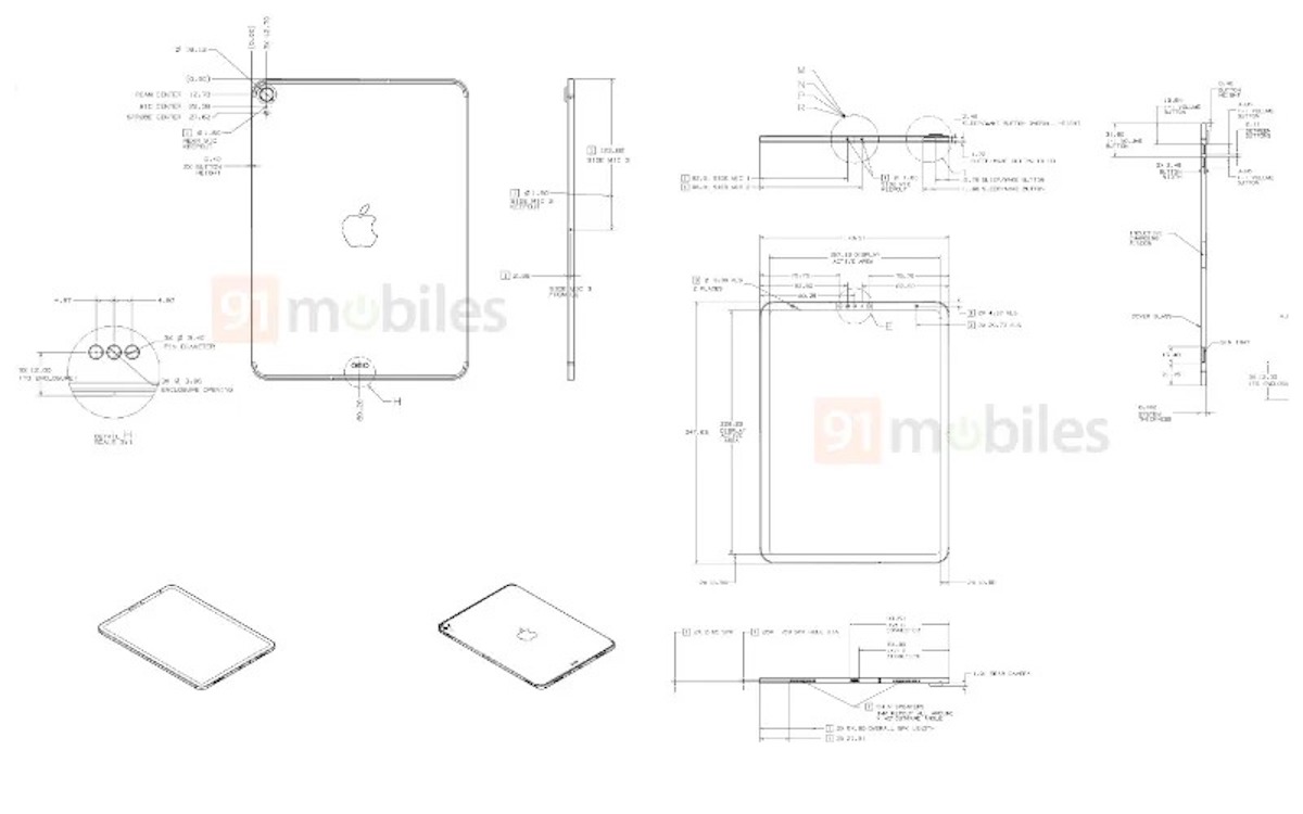 L'iPad de 10,8 pouces se dévoile avec des schémas - iPhoneAddict.fr