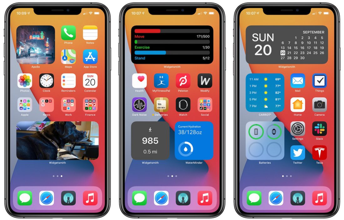 Widgets iOS 14 : non, Widgetsmith ne vole pas vos données - iPhoneAddict.fr