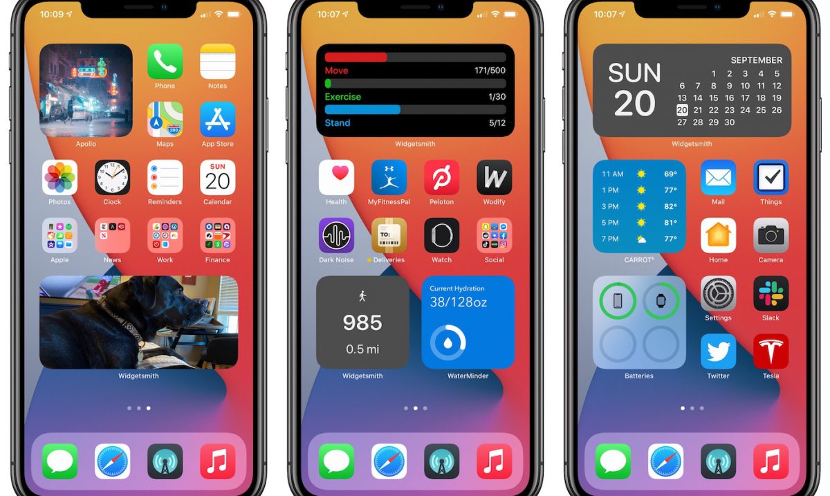 Widgets iOS 14 : non, Widgetsmith ne vole pas vos données - iPhoneAddict.fr