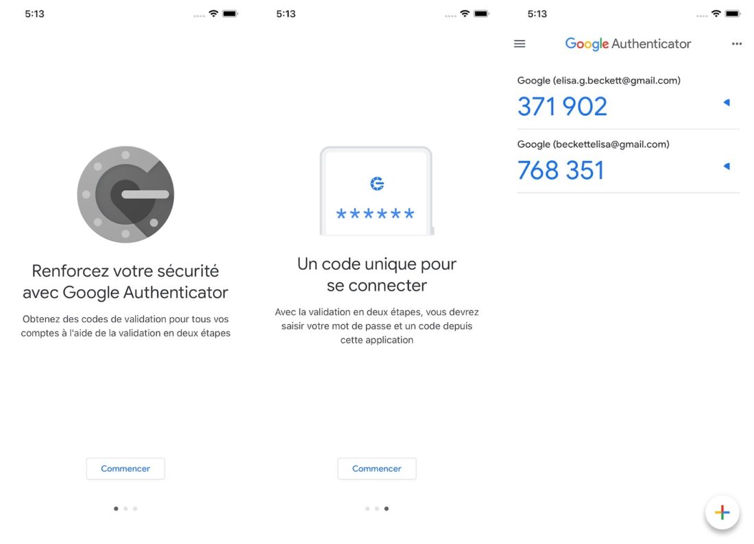 Google Authenticator iOS ajoute le transfert de comptes et un nouveau ...