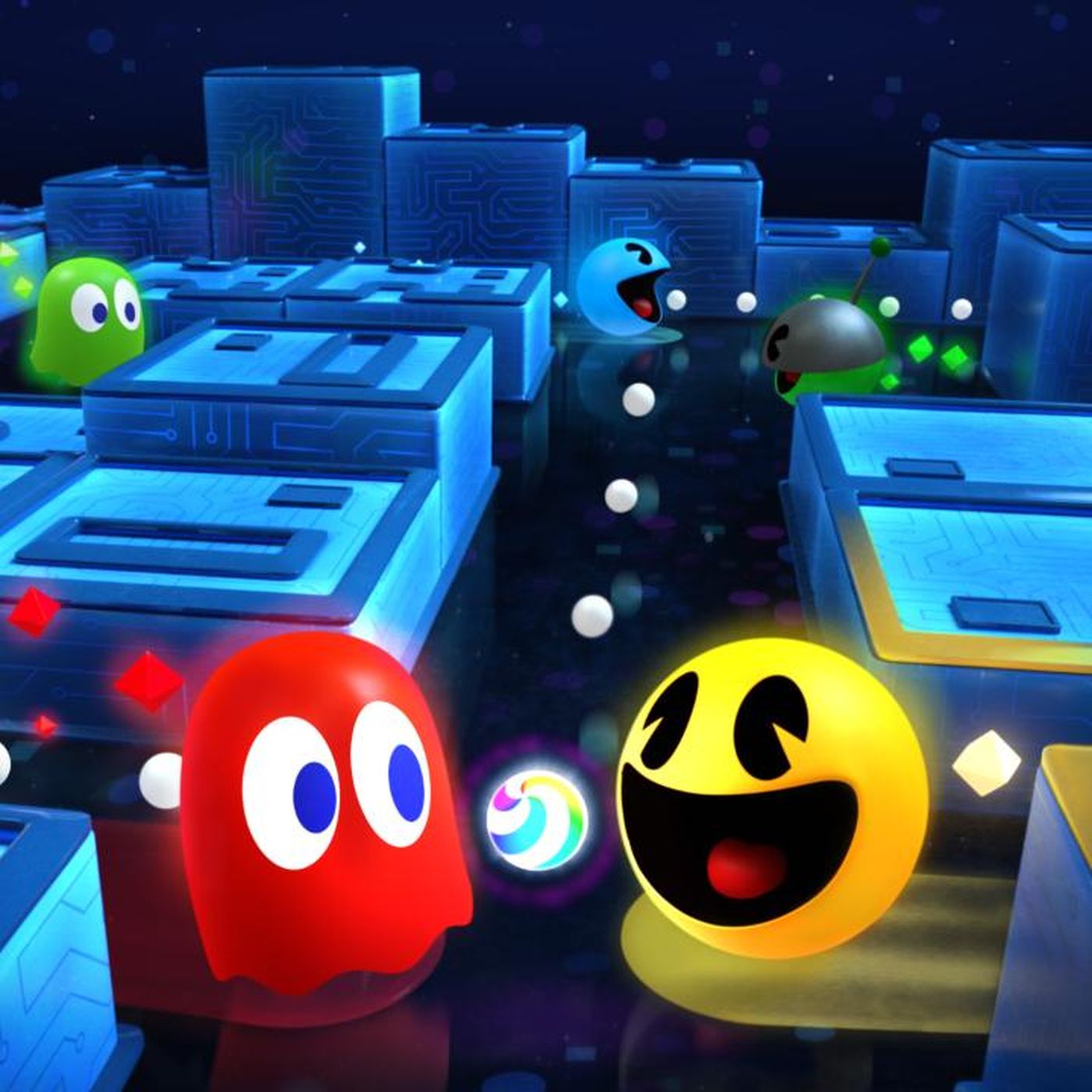 PAC-MAN Party Royale (Apple Arcade) : jusqu'à 4 joueurs en local, et un ...