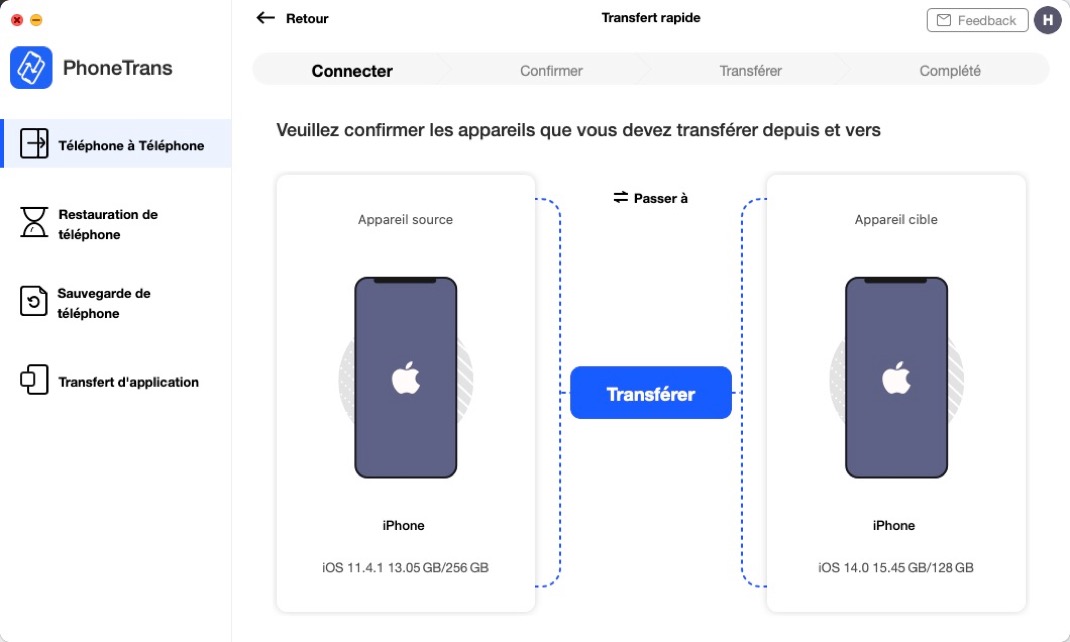 PhoneTrans : transférez toutes vos données de smartphones à smartphones ...