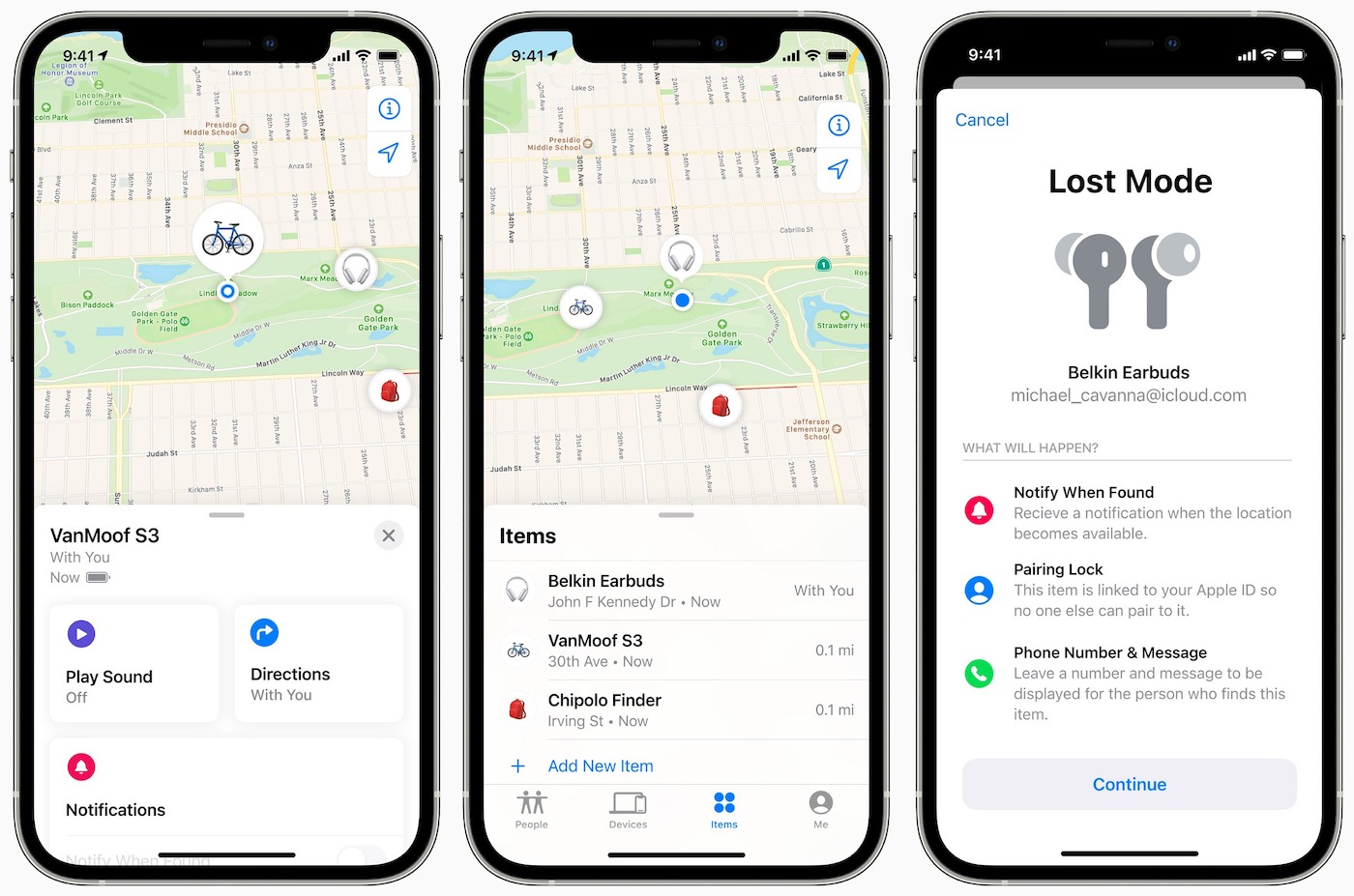 Apple lance son réseau Localiser pour les objets de fabricants tiers ...