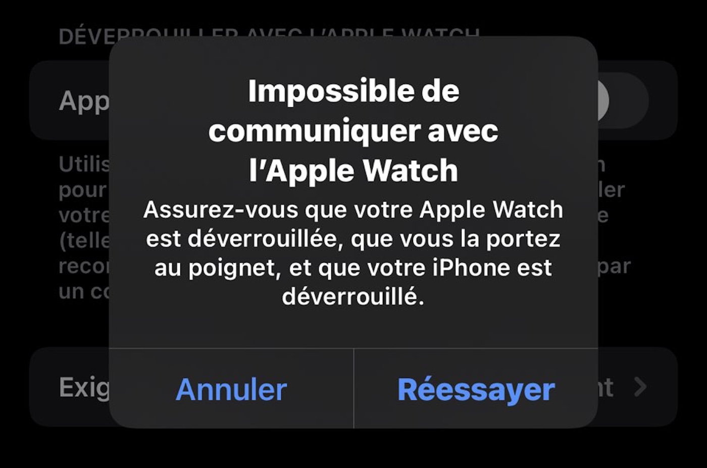 iPhone 13 : un bug empêche le déverrouillage avec l'Apple Watch ...