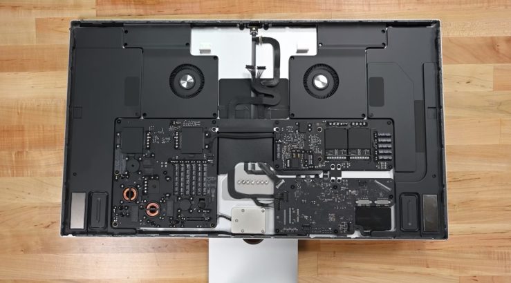 Démontage Apple Studio Display : l'intérieur ressemble à un iMac ...
