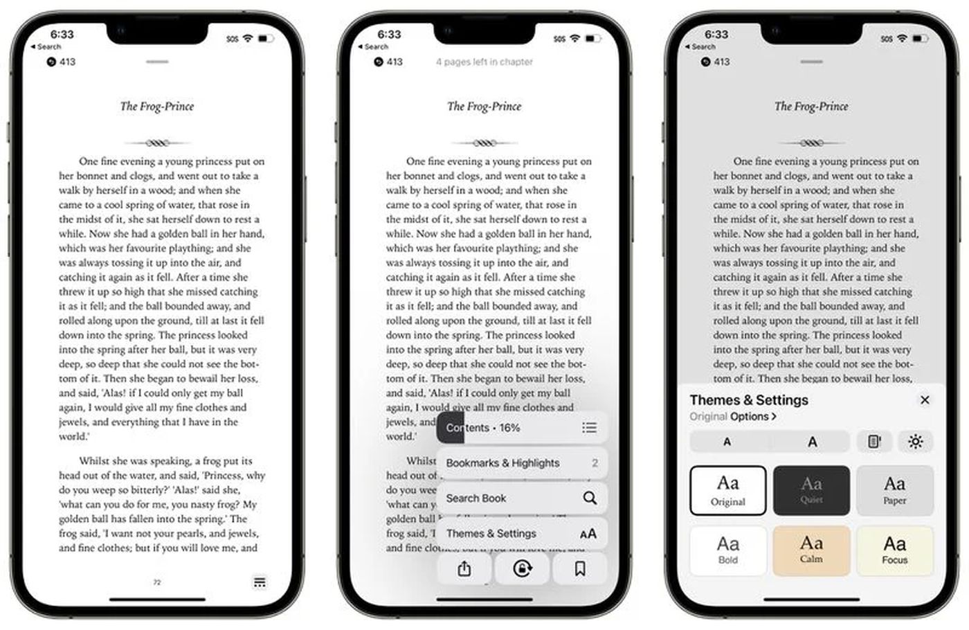 iOS 16 : l'app Livres (Books) change d'interface et de design ...