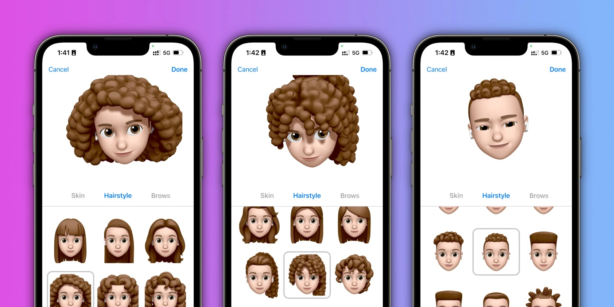 iOS 16 : toujours plus d'éléments de personnalisation pour les Memojis ...
