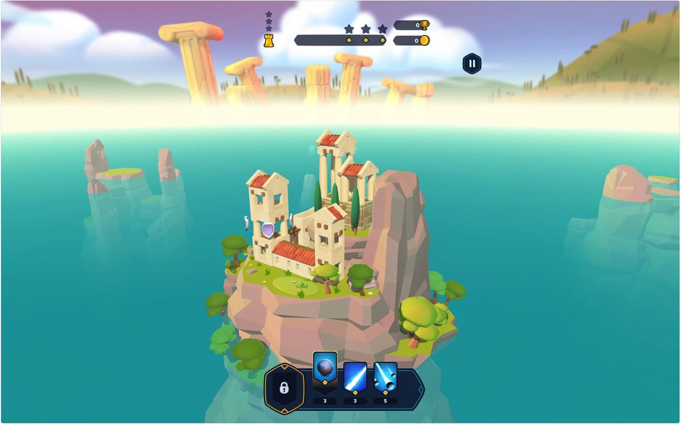 Castle Crumble : faites tomber les châteaux sur iOS (sortie Apple ...