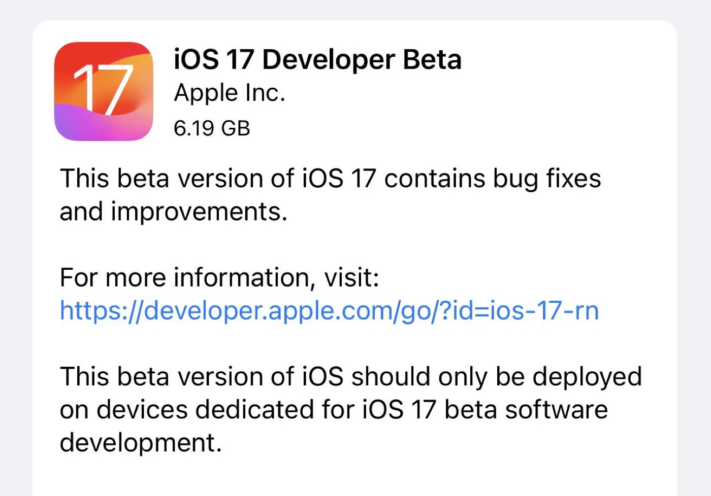 iOS 17 bêta 1 est disponible - iPhoneAddict.fr