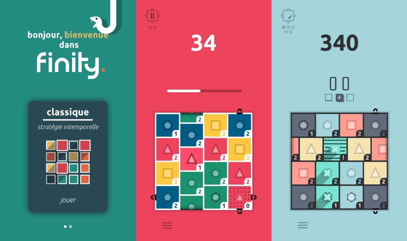 finity : un superbe jeu d'association pour iOS (sortie Apple Arcade) - iPhoneAddict.fr