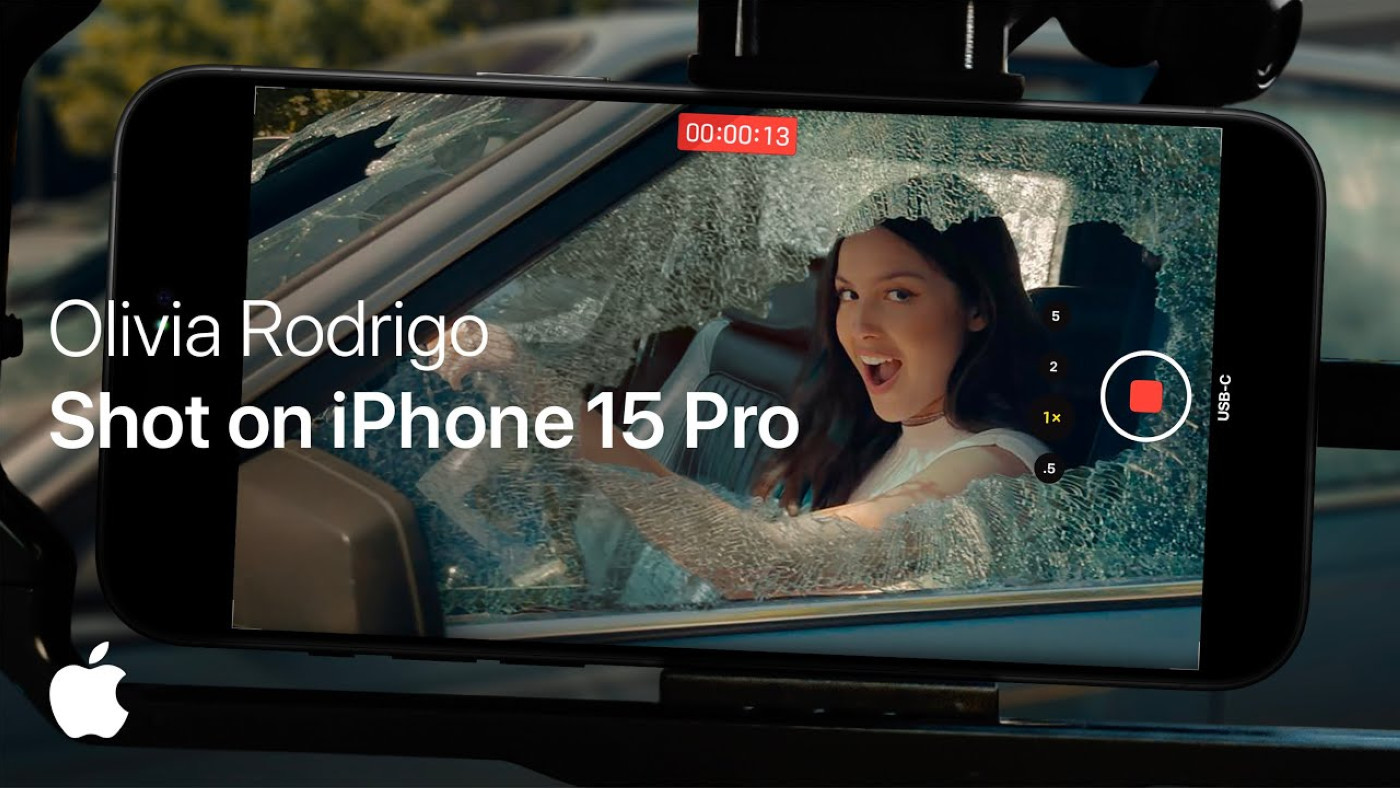Apple dévoile une pub avec Olivia Rodrigo pour sa campagne "Tourné à l ...