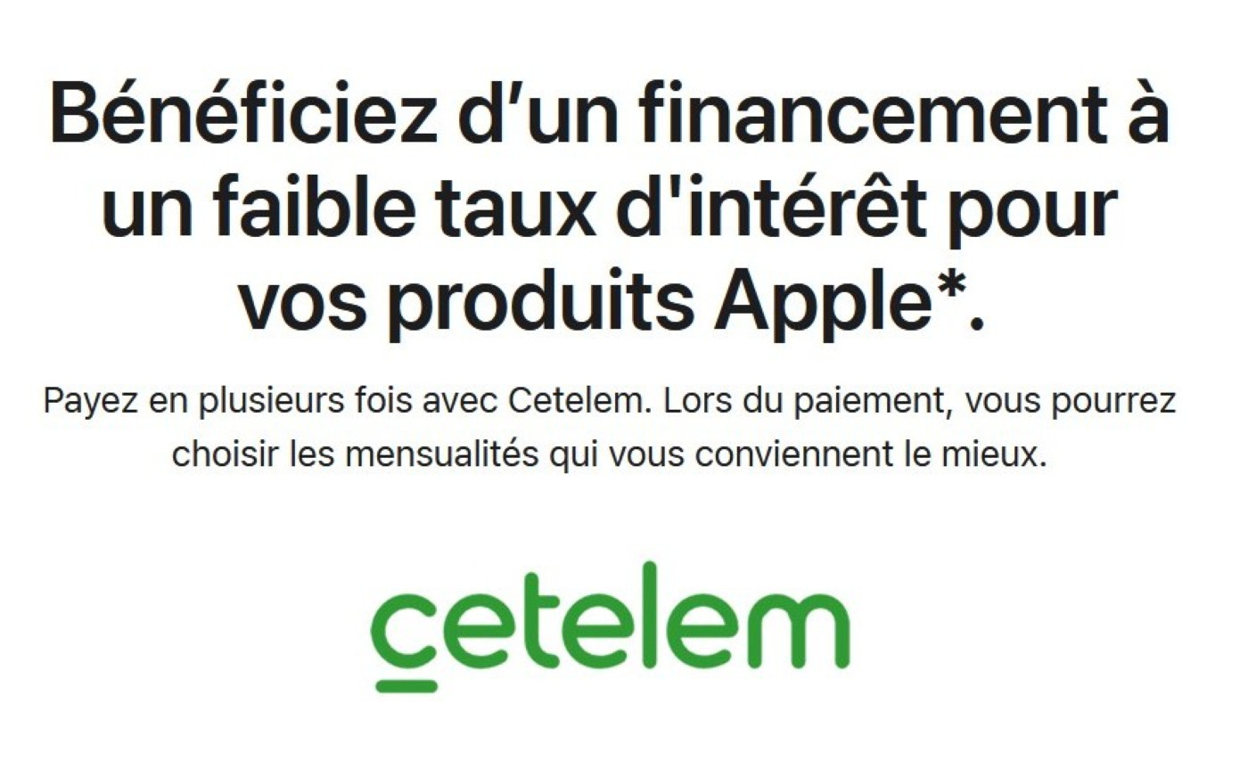 Apple relance son offre de financement à 0% en France - iPhoneAddict.fr