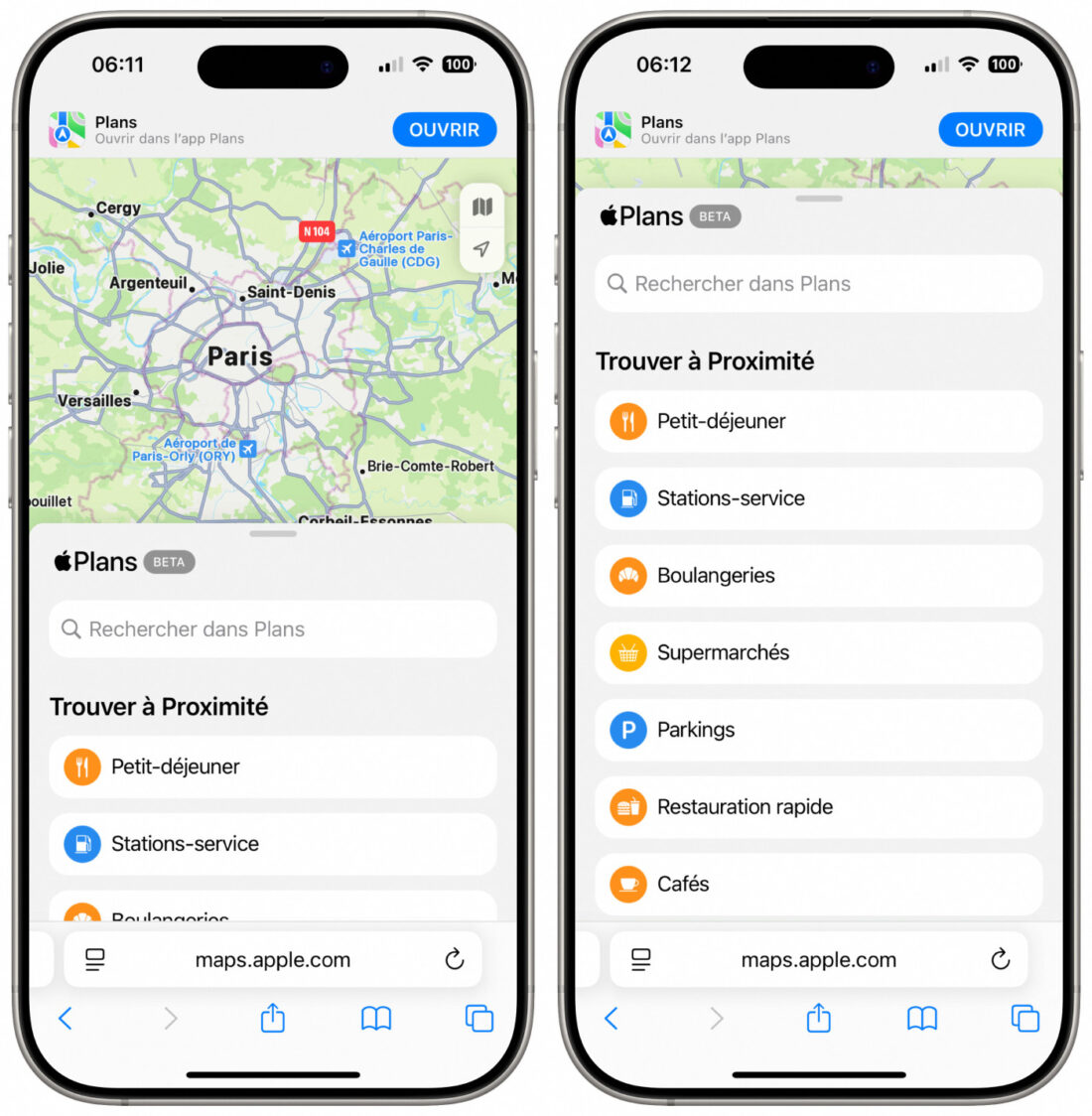Apple Plans sur le Web supporte maintenant l’iPhone - iPhoneAddict.fr